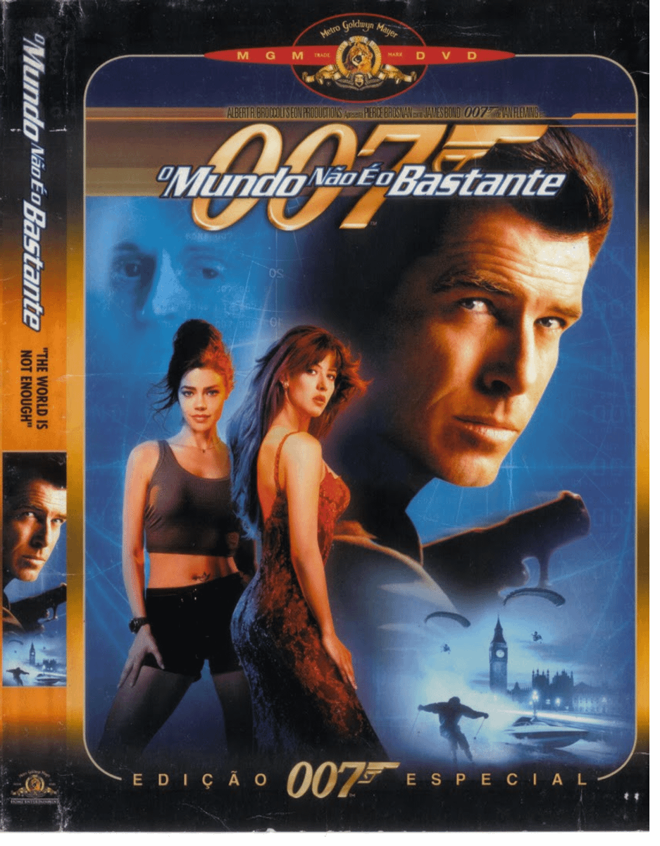 Dvd 007 O Mundo Não É O Bastante | Filme e Série Mgm Usado 80901363 | enjoei