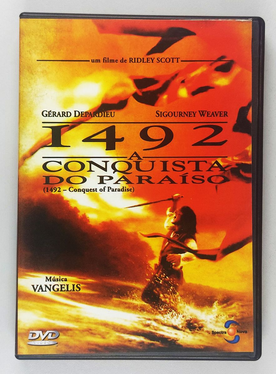 Dvd . 1492 Conquista do Paraíso . Um Filme de Ridley Scott . Gerard ...
