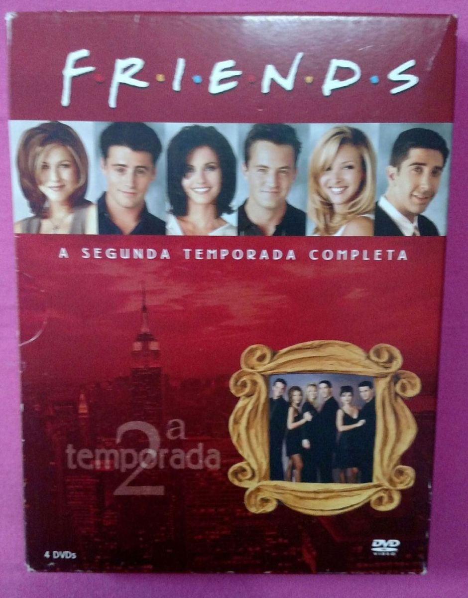 Dvd 2a Temporada Friends | Filme e Série Warner Bros Usado 39209400 ...