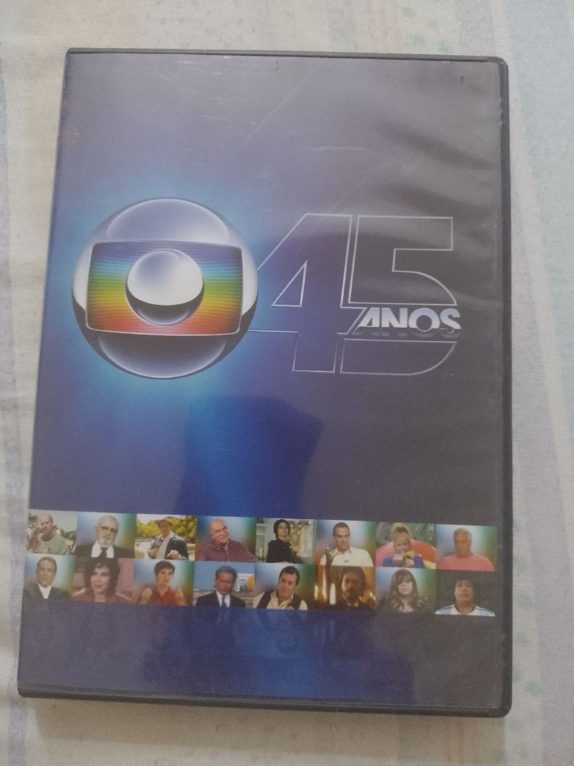 Dvd 45 Anos da Globo | Filme e Série Dvd Usado 75366295 | enjoei