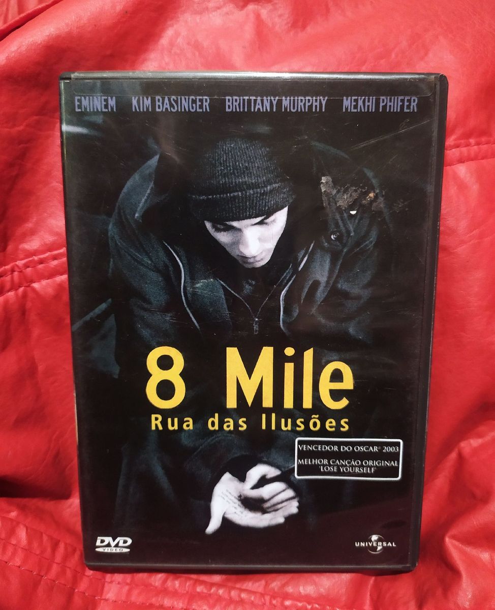 Dvd 8 Mile Rua Das Ilusões Original | Filme e Série Dvd Usado 62578220 | enjoei