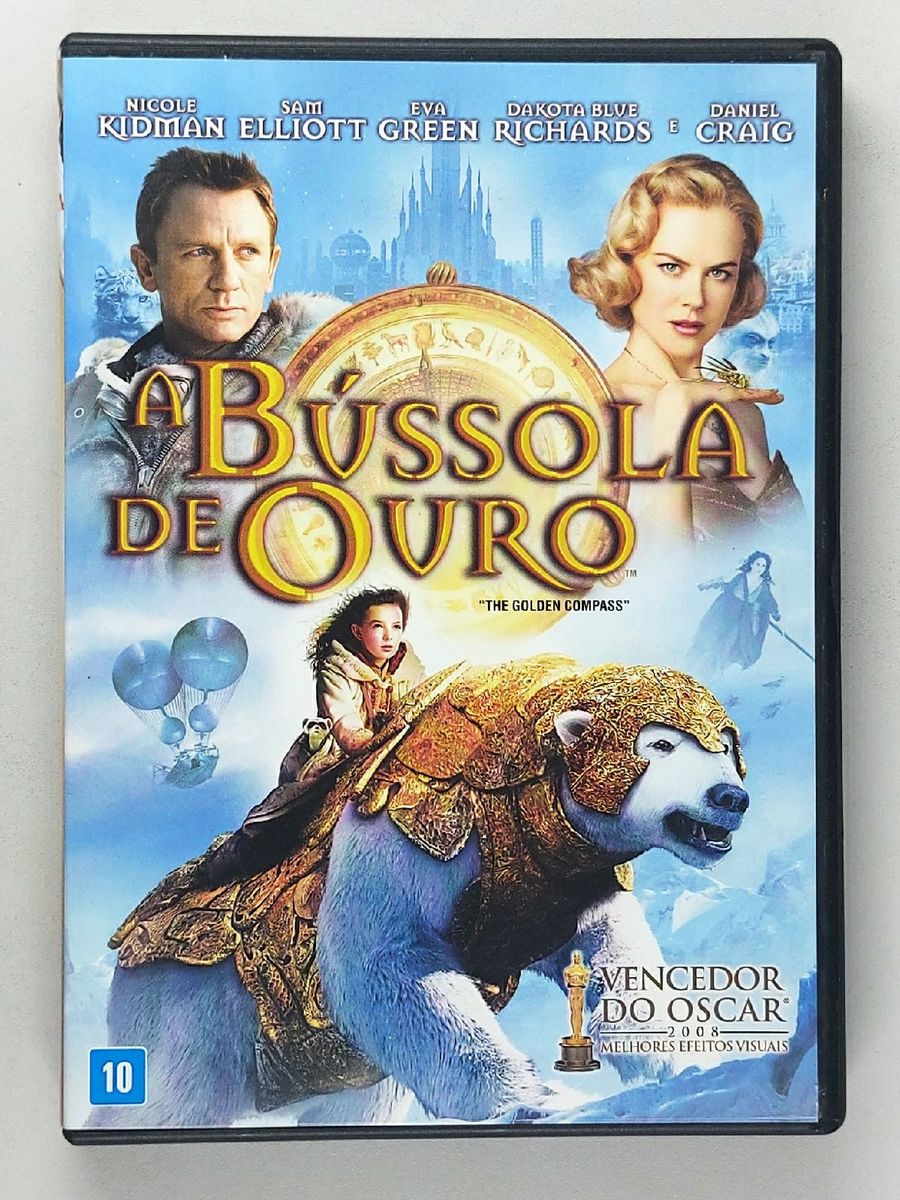 Dvd . a Bússola de Ouro . Philip Pullman . Chris Weitz . Nicole Kidman ...