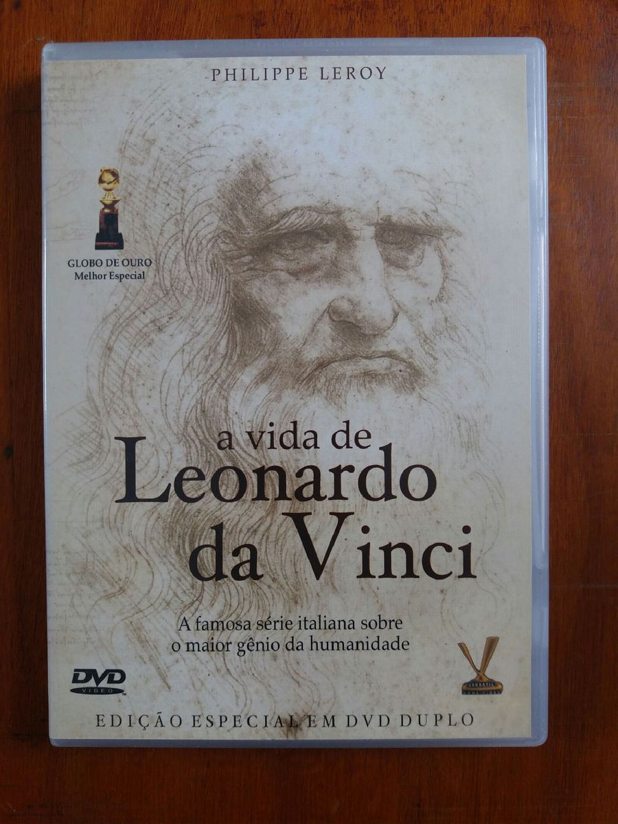 Dvd a Vida de Leonardo da Vinci | Filme e Série Nunca Usado 39298688 | enjoei