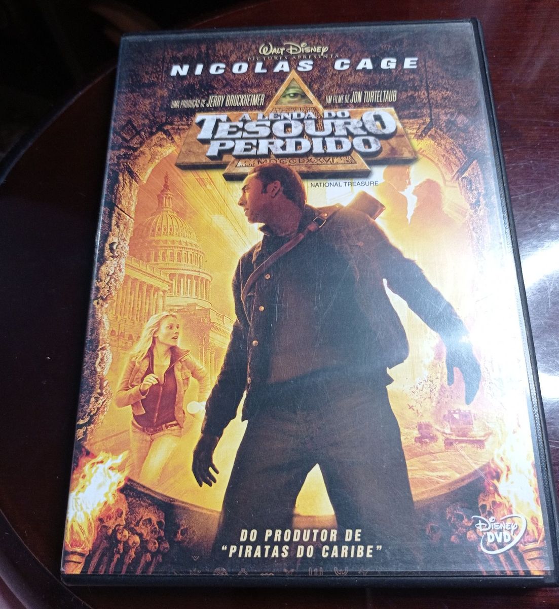 Dvd Ação a Lenda do Tesouro Perdido | Filme e Série Walt Disney Usado ...