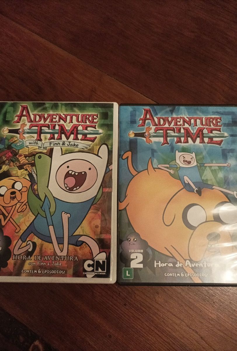 Dvd Adventure Time - Hora de Aventura Volumes 1 e 2 | Item de Música ...