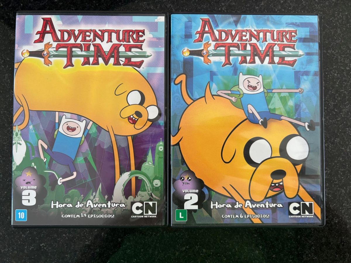 Dvd Adventure Time - Segunda e Terceira Temporada | Item de Música ...