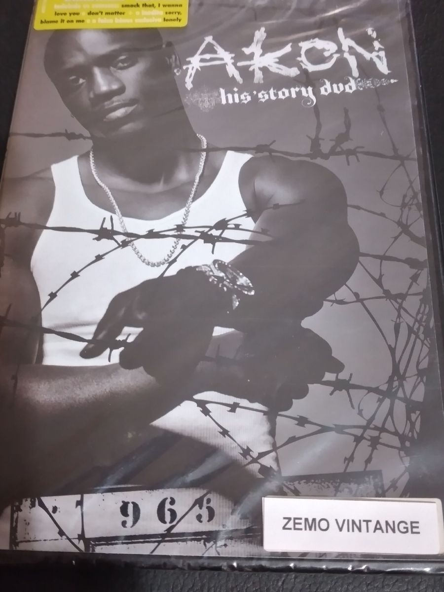 Dvd Akon His Story Dvd | Item de Música Dvd Nunca Usado 70432990 | enjoei