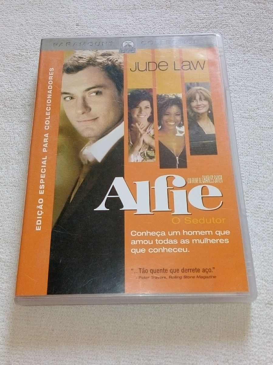 Dvd Alfie Jude Law com Foto Dvd Nacional e Original | Filme e Série ...
