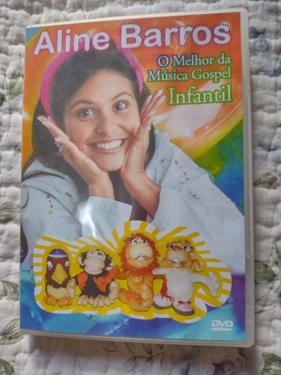 Dvd Aline Barros O Melhor da Música Gospel Infantil | Item de Música ...