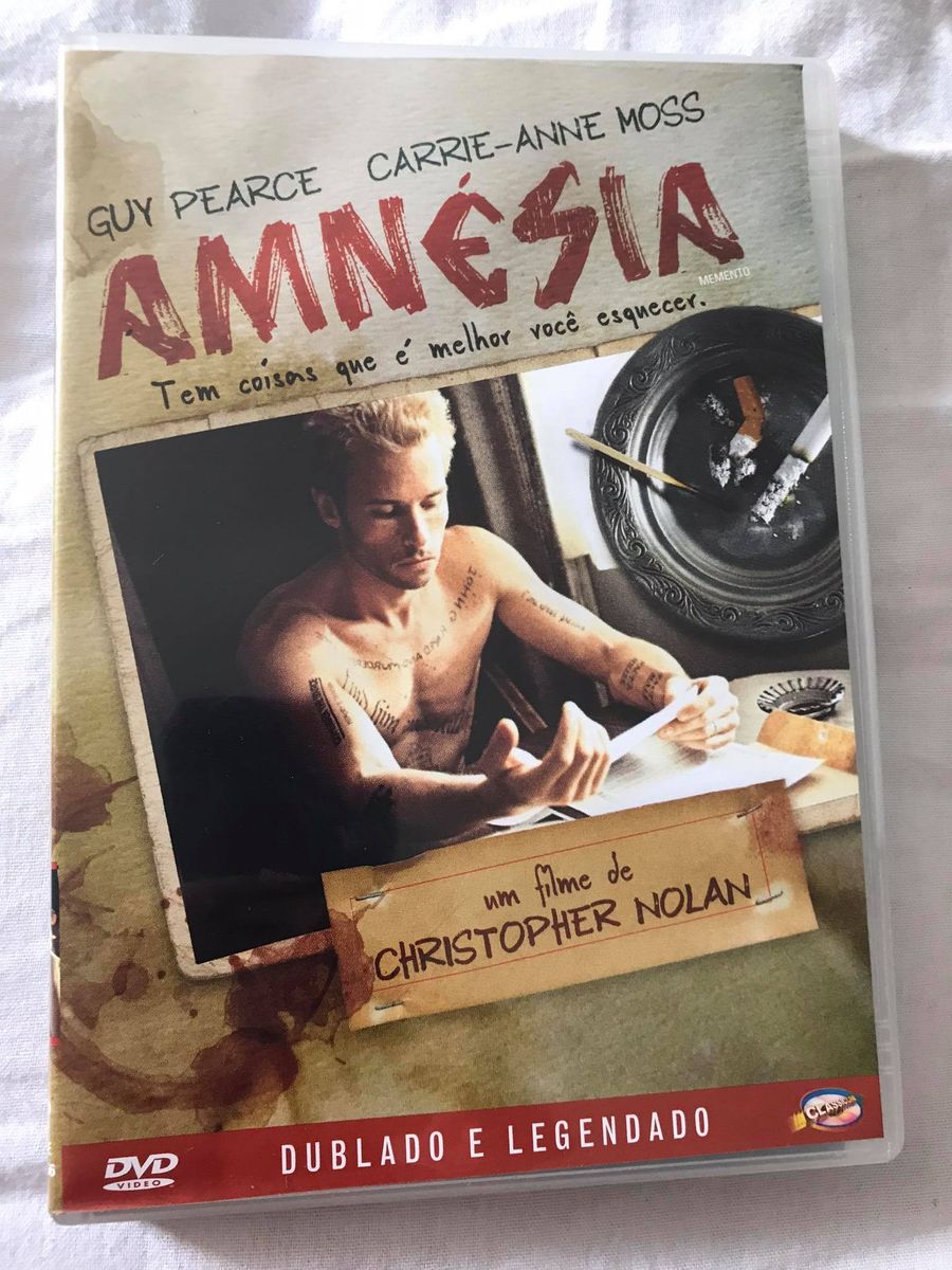 Dvd - Amnésia (memento) - Christopher Nolan | Filme e Série Classicline ...