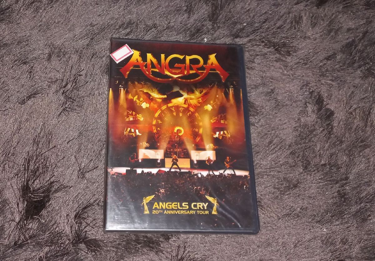 Dvd Angra - Angels Cry 20th Anniversary | Item de Música Dvd Nunca ...