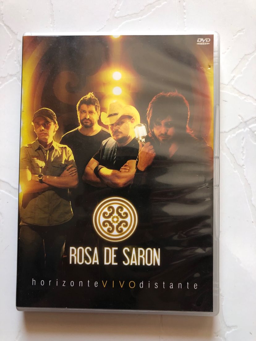 Dvd Ao Vivo Rosa de Saron | Filme e Série Dvd Usado 83702503 | enjoei