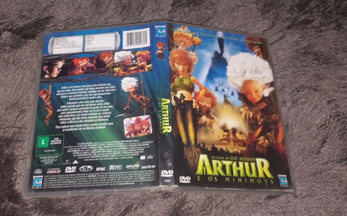 Arthur And The Invisibles Dvd Cover