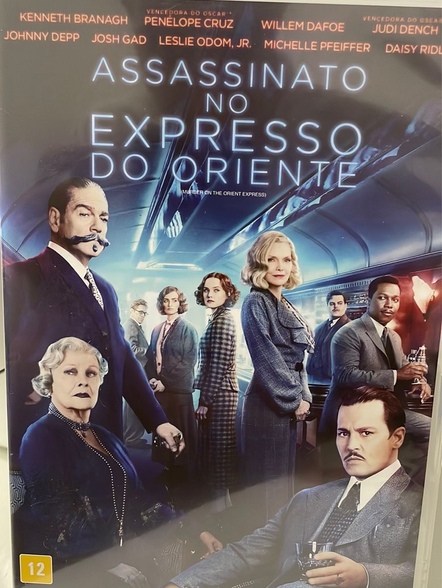Dvd Assassinato No Expresso do Oriente | Filme e Série Dvd Usado ...