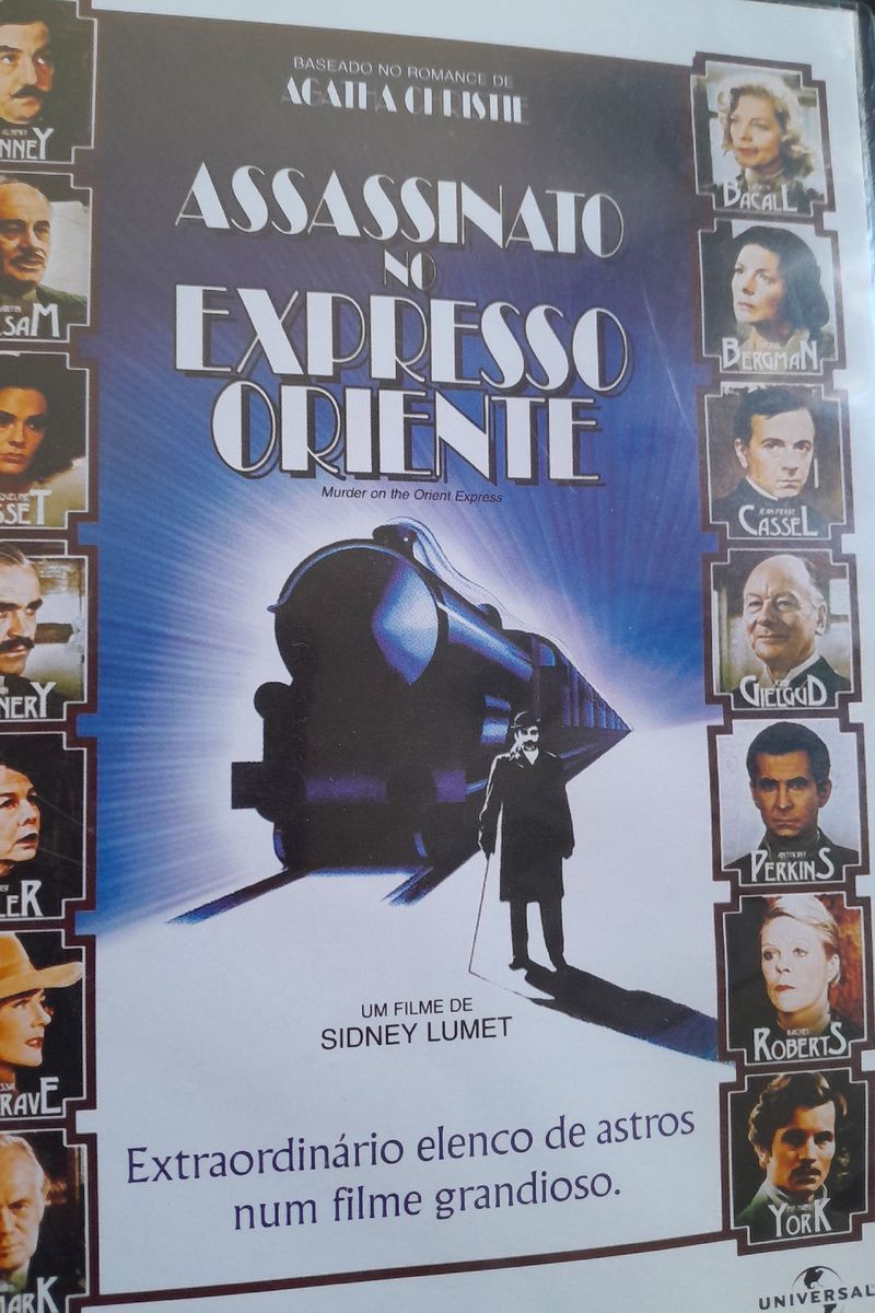 Dvd Assassinato No Expresso Oriente | Item de Música Dvd Video Usado ...