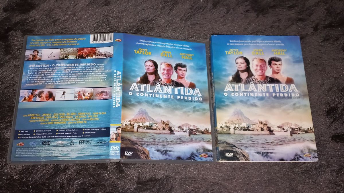 Dvd Atlântida O Continente Perdido | Filme e Série Dvd Usado 69571333 ...