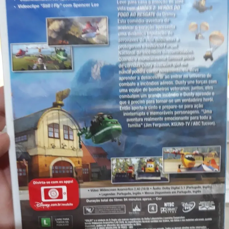 Capa Do Dvd Avioes 2