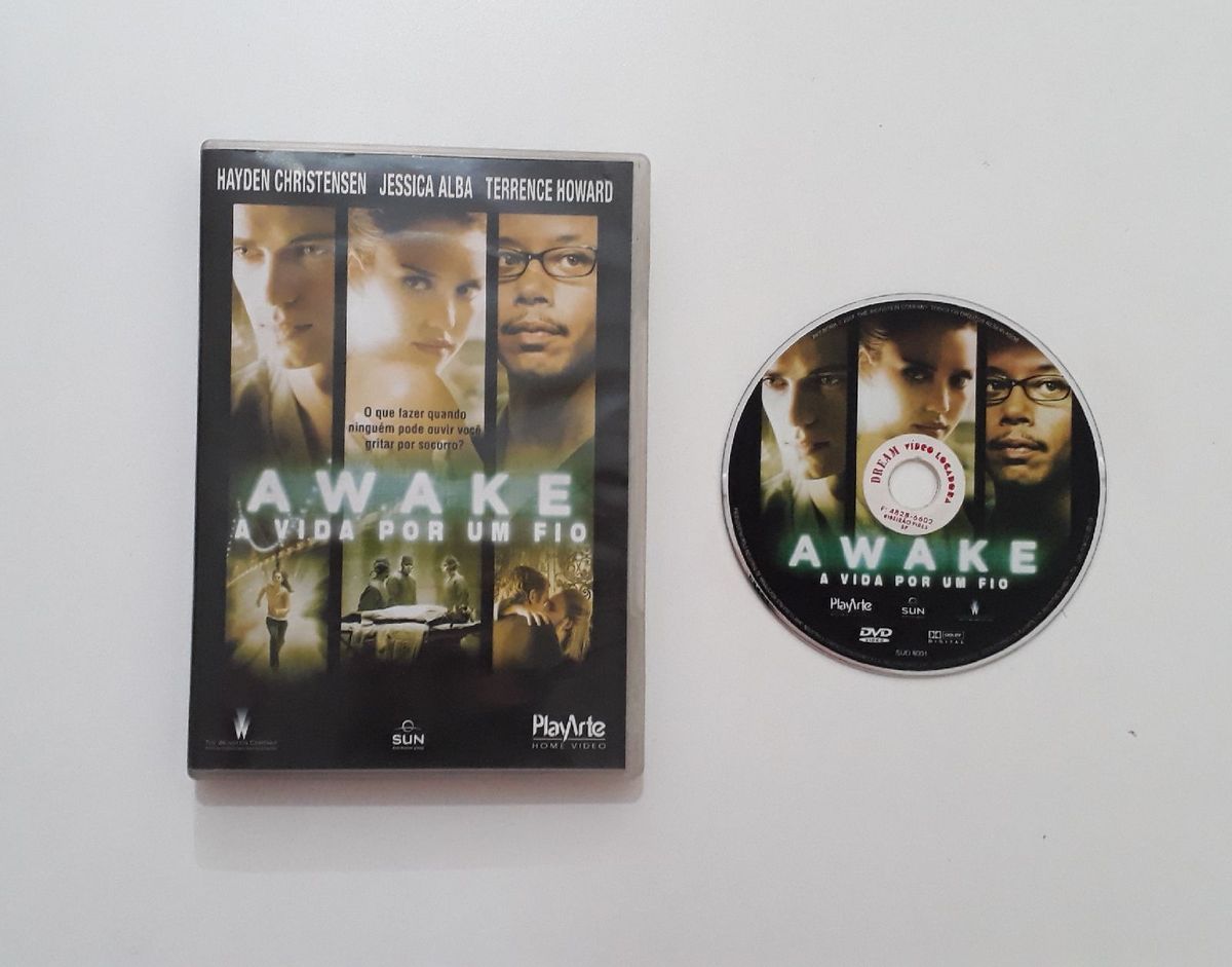 Dvd Awake - a Vida por Um Fio | Filme e Série Playarte Usado 80292231 | enjoei