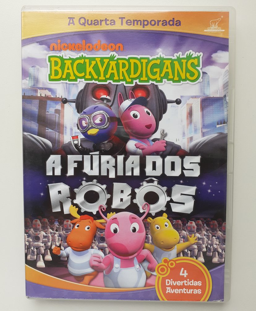 Dvd Backyardigans a Fúria Dos Robôs - Original | Filme e Série ...