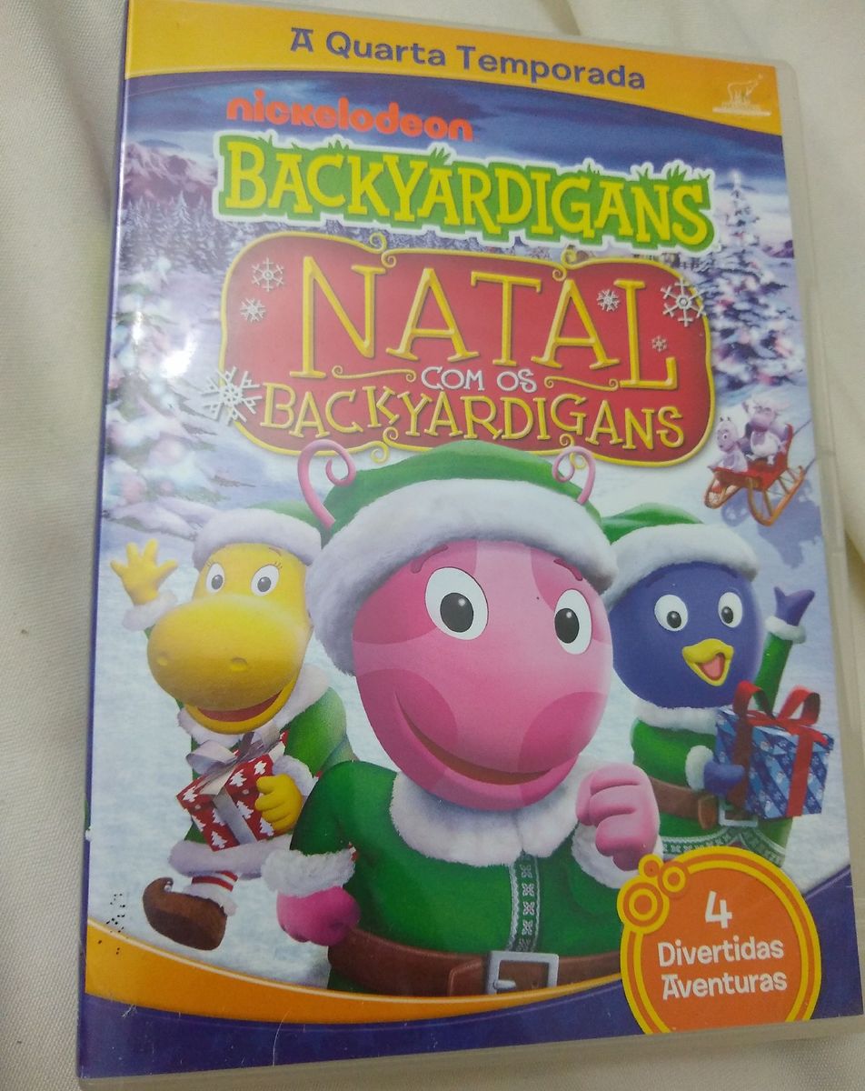Dvd Backyardigans - Natal | Filme e Série Dvd Original Backyardigans ...