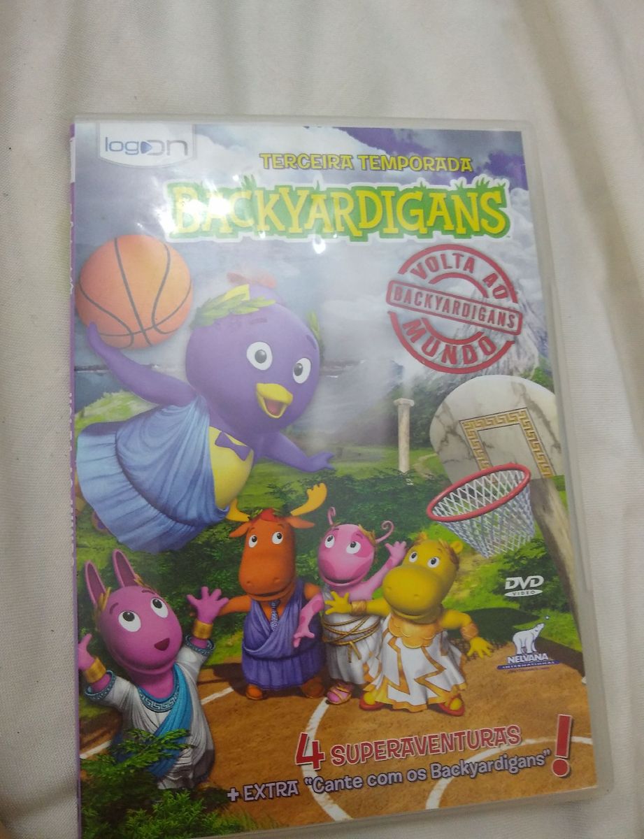 Dvd Backyardigans Original Volta Ao Mundo | Filme e Série Dvd ...