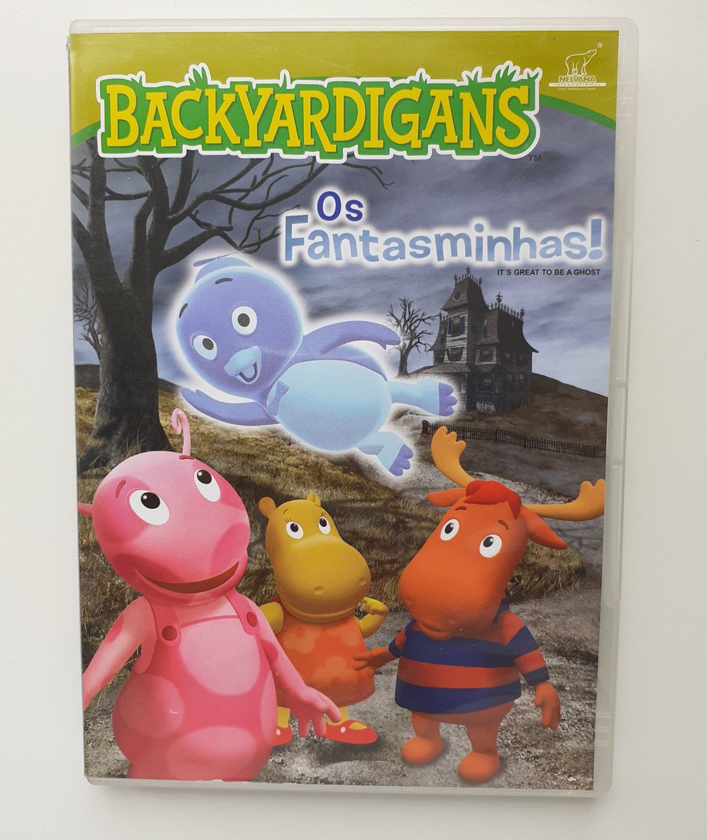 Dvd Backyardigans Os Fantasminhas - Original | Filme e Série ...