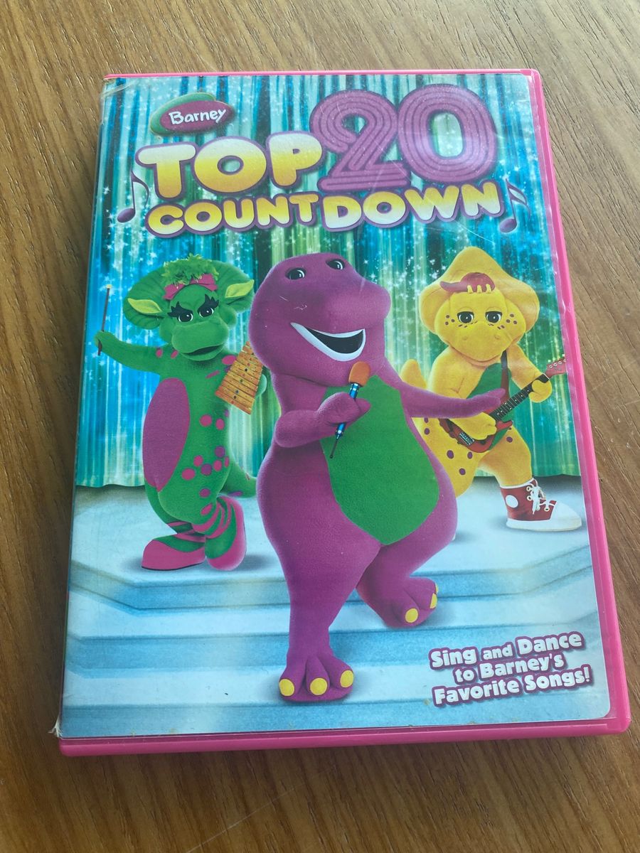 Dvd Barney Top 20 Count Down | TV e Display Dvd Usado 100555661 | enjoei