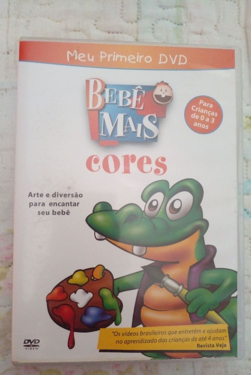 Dvd Bebe Mais Cores | Item Infantil Bebe Mais Usado 93431290 | enjoei