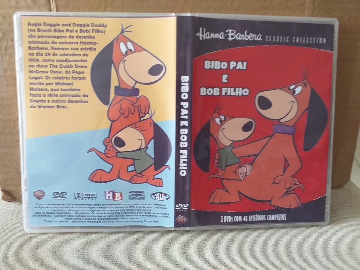 Dvd Bibo Pai e Bob Filho - Série Completa - Hanna Barbera | Filme e ...