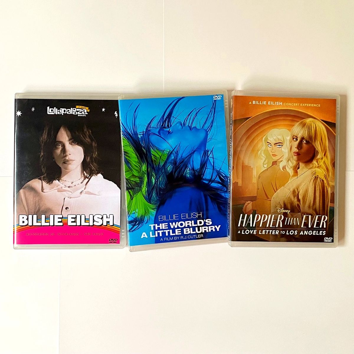 Dvd Billie Eilish World's a Little Blurry Happier Than Evert: a Love ...