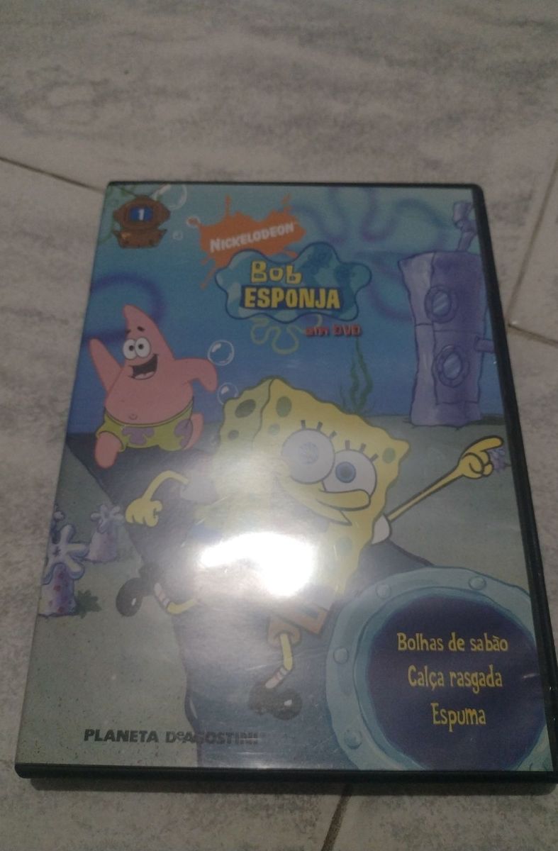 Dvd Bob Esponja | Item de Música Planeta De Agostini Usado 134818725 ...