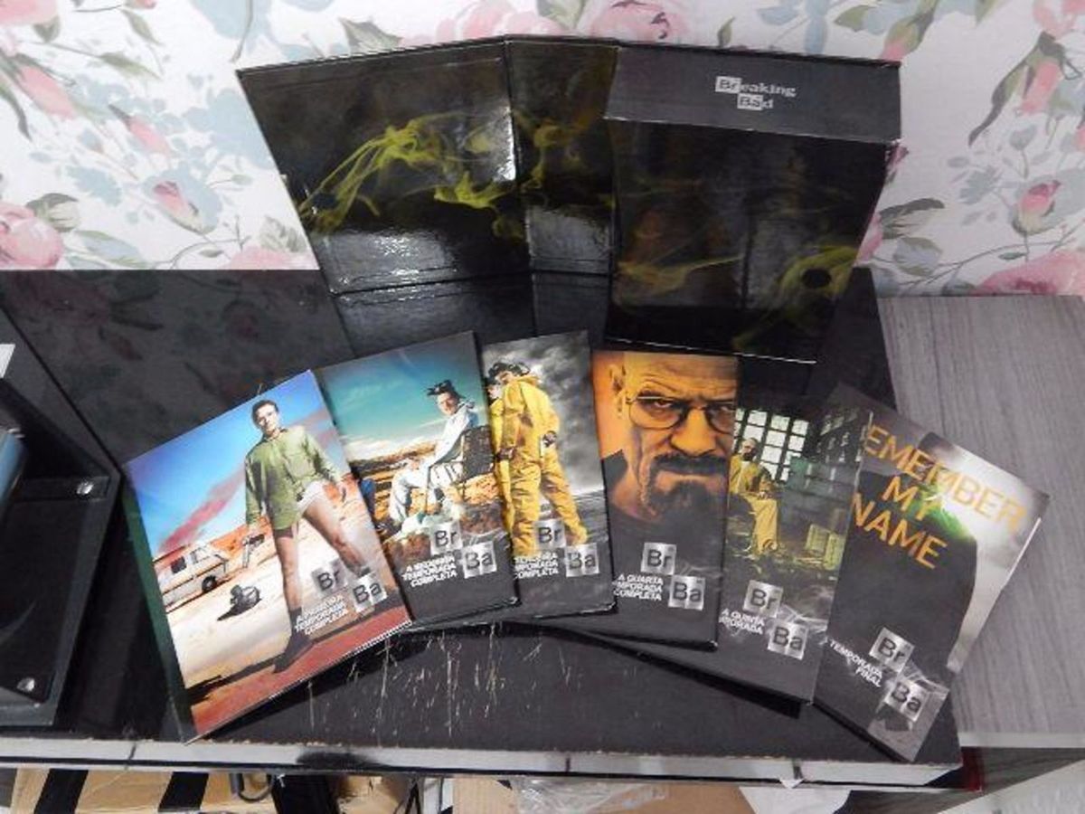 Dvd Box Breaking Bad | Filme e Série Breaking Bad Nunca Usado 20841802 ...