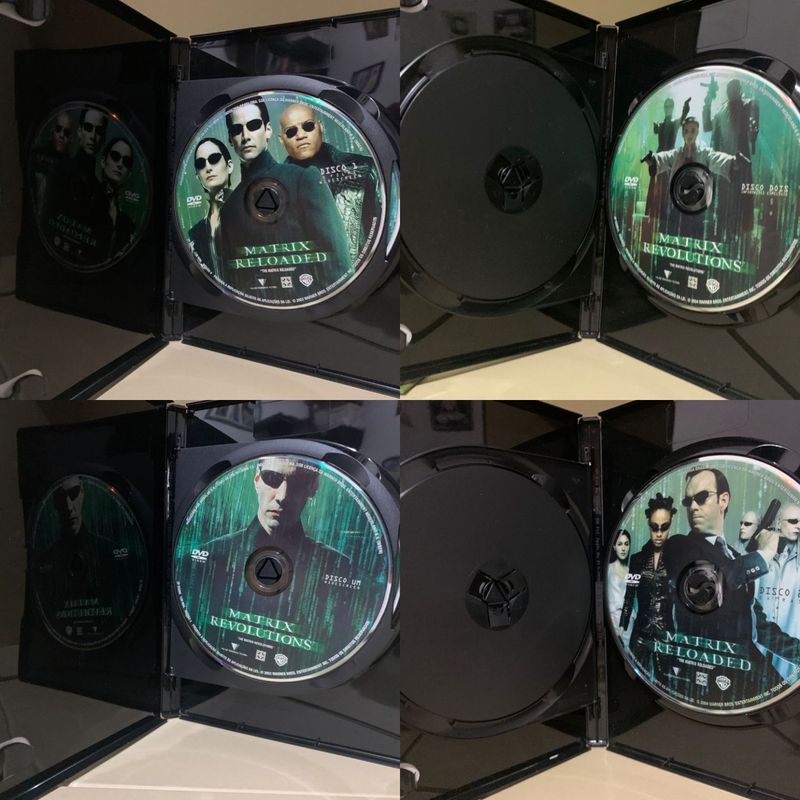 O Dvd Recarregado Da Matriz Coleção Trilogia Matrix [DVD]