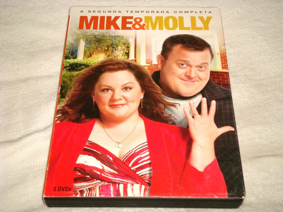 Dvd Box Mike & Molly Segunda Temporada Completa 3 Discos Dvd Nacional e ...