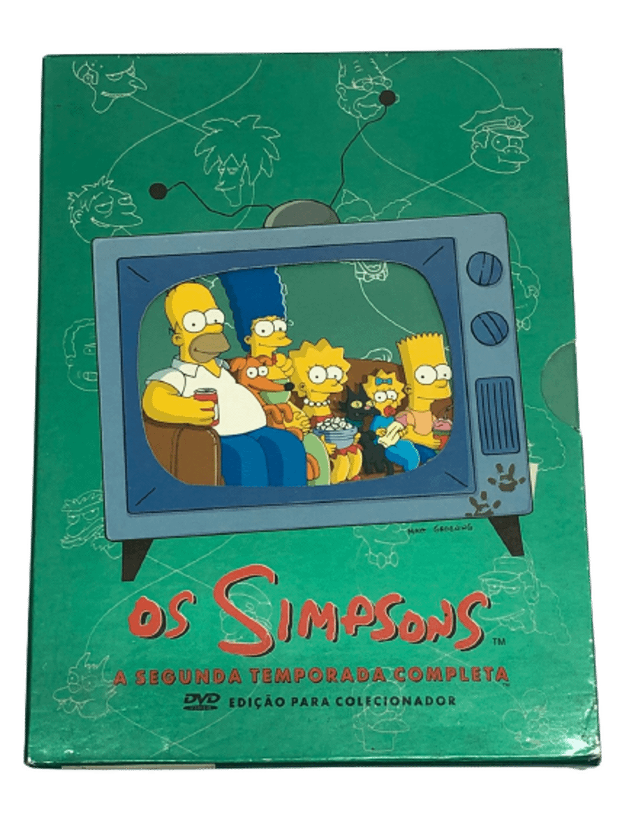 Dvd Box Simpsons Segunda Temporada Completa Dublado Legend | Filme e Série Dvd Usado 84748064 ...