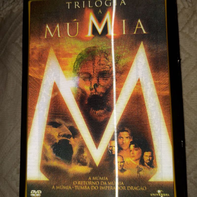 Dvd Da Trilogia Da Mumia DVDs Trilogia A Múmia 5 Discos Edições