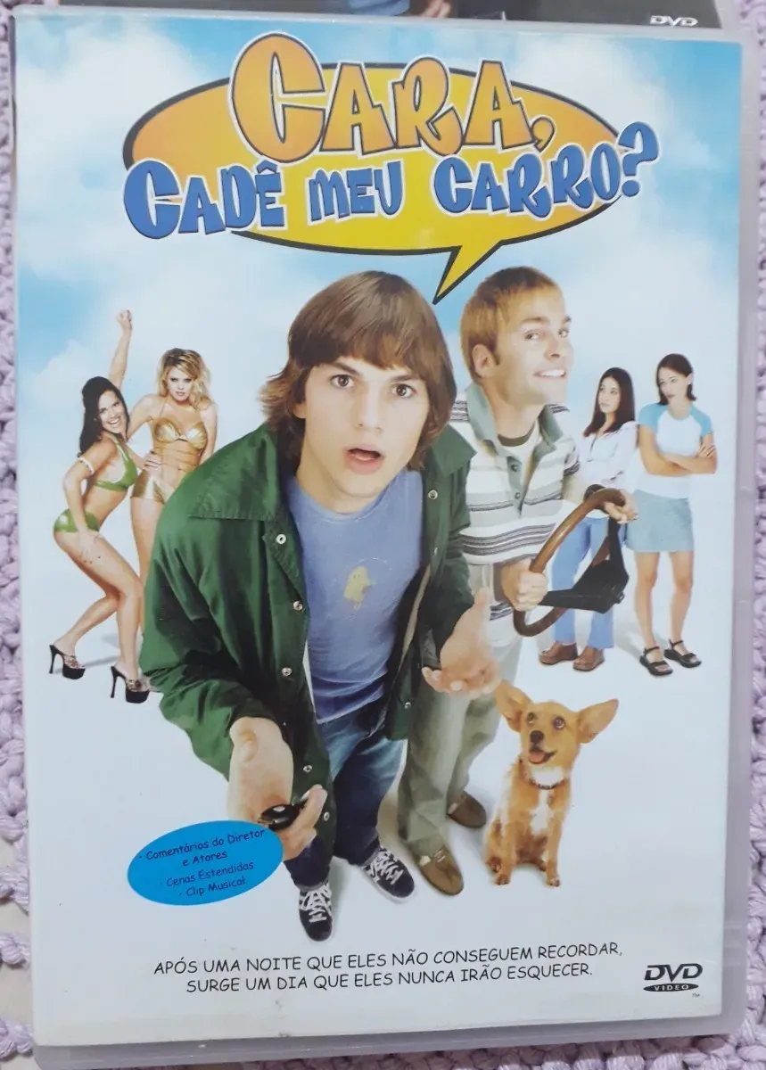 Dvd Cara Cadê Meu Carro? Ashton Kutcher William Disney Fox | Filme e ...