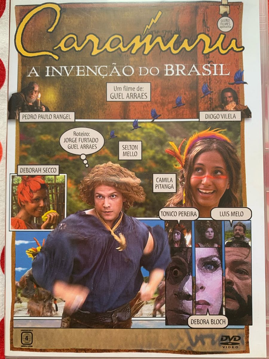 Dvd Caramuru, a Invenção do Brasil - Original | Filme e Série Dvd Usado ...
