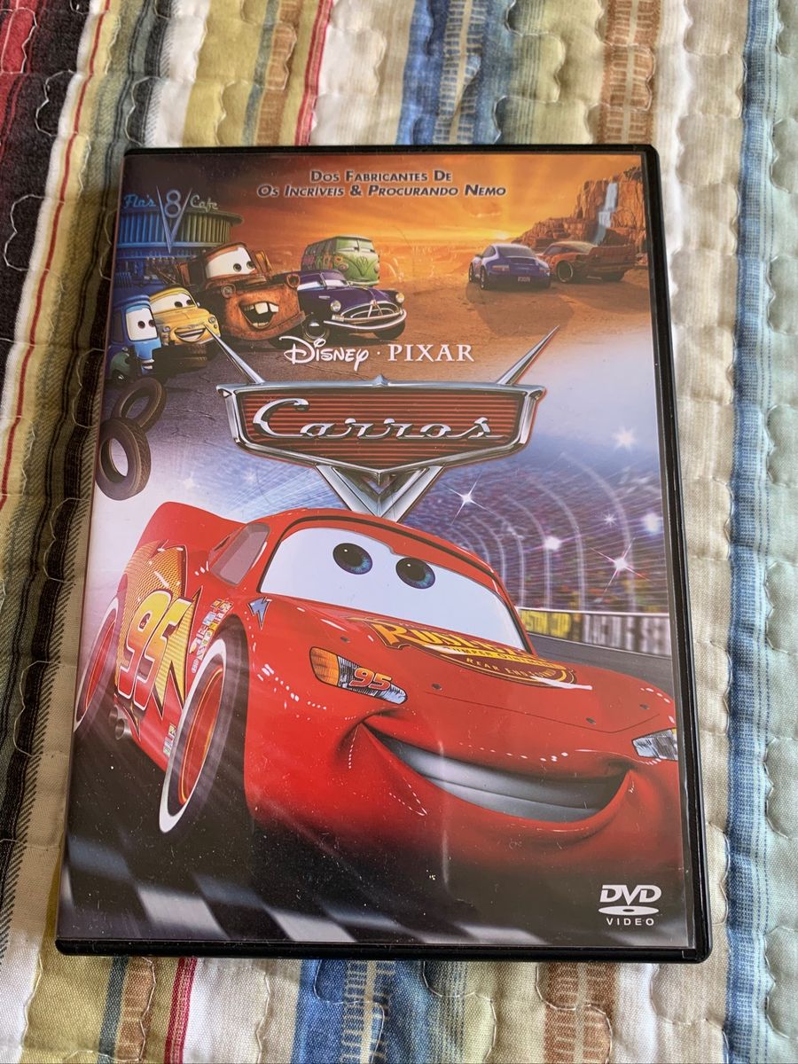 Dvd - Carros (original) | Filme e Série Disney Pixar Usado 36926671 ...