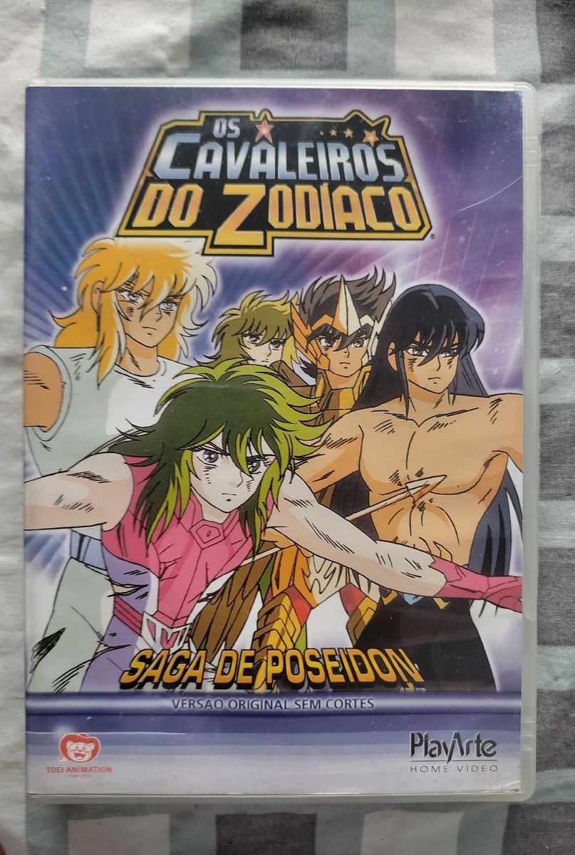 Dvd Cavaleiros do Zodíaco Volume 21 Saga de Poseidon | Item de Música Dvd Usado 119691133 | enjoei