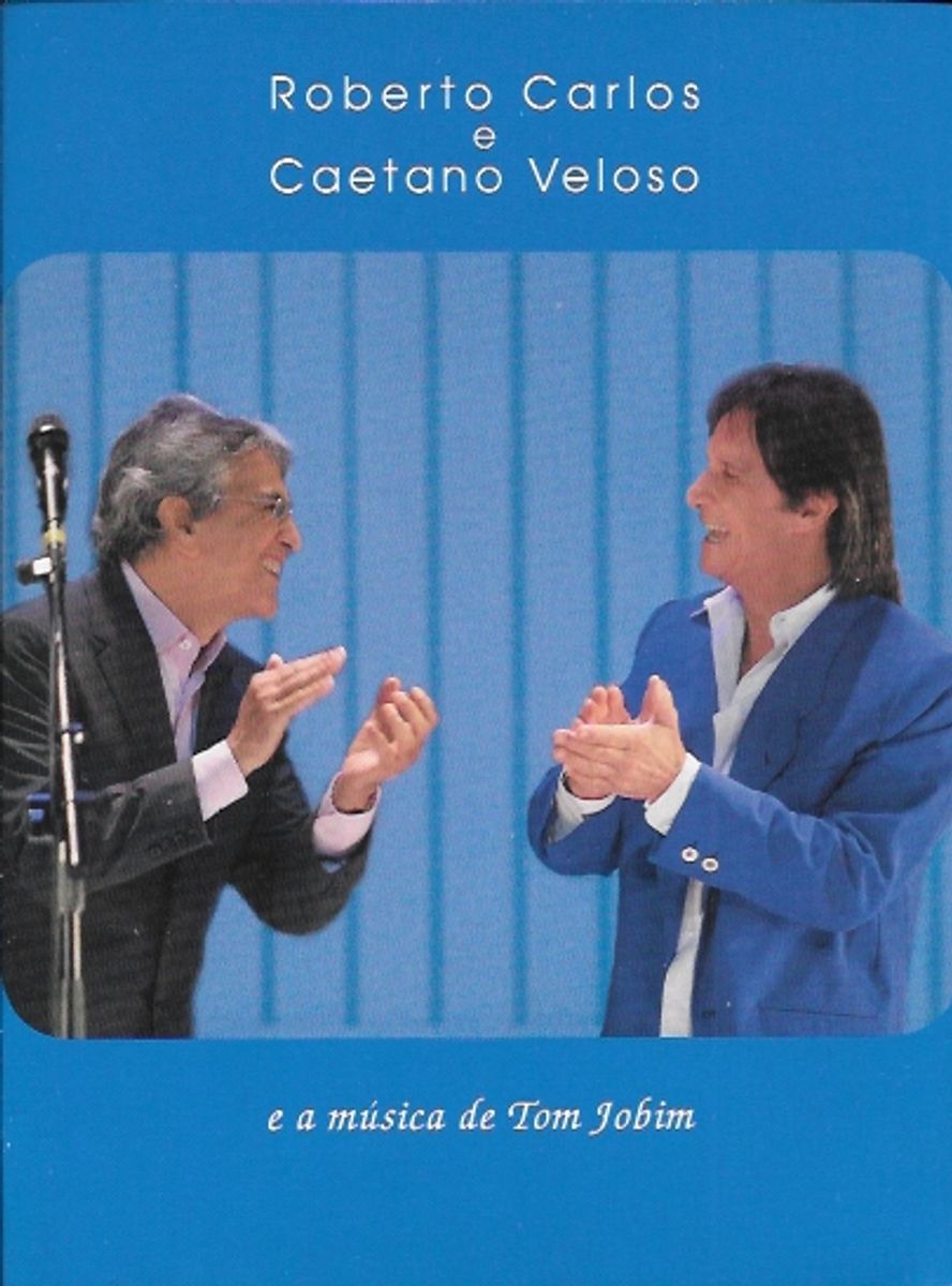 Dvd+cd: Roberto Carlos & Caetano Veloso e a Música de Tom Jobim (c/ Encarte Interno C/ Letras ...