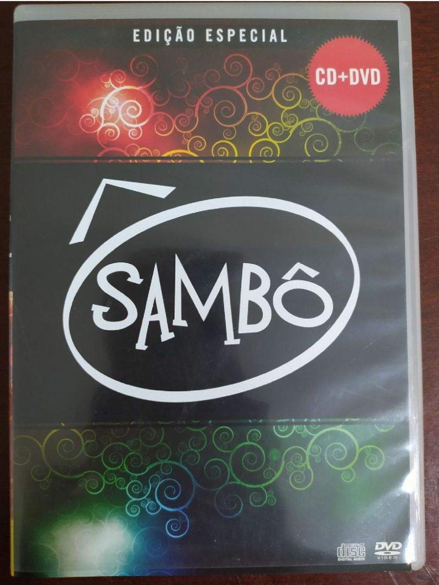 Dvd + Cd Sambô- Edição Especial Dvd Original em Excelente Estado de ...