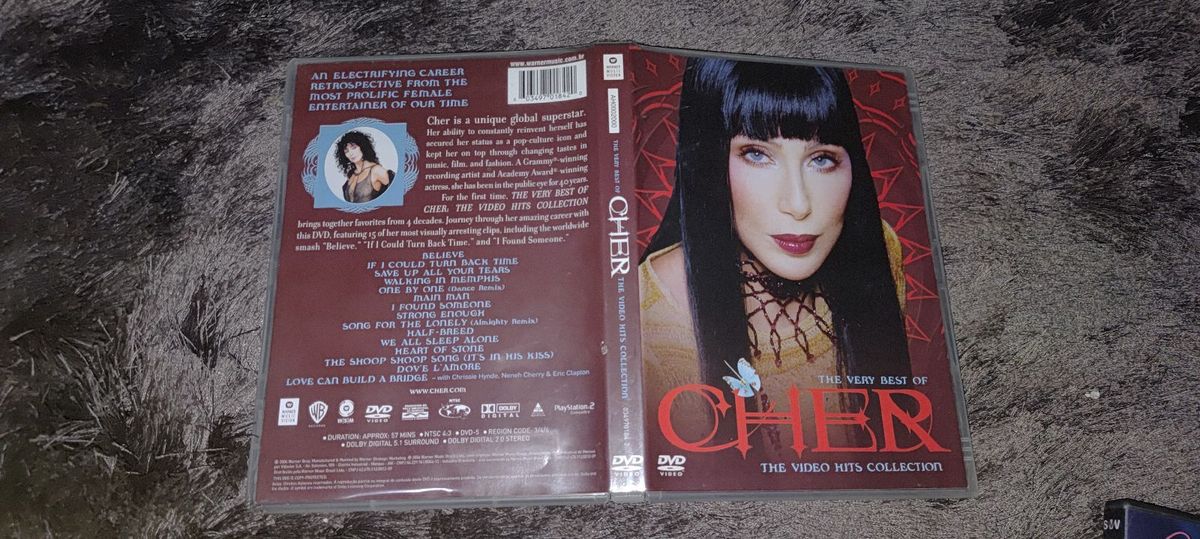 Dvd Cher - The Very Best Of The Video Hits Collection | Item de Música ...