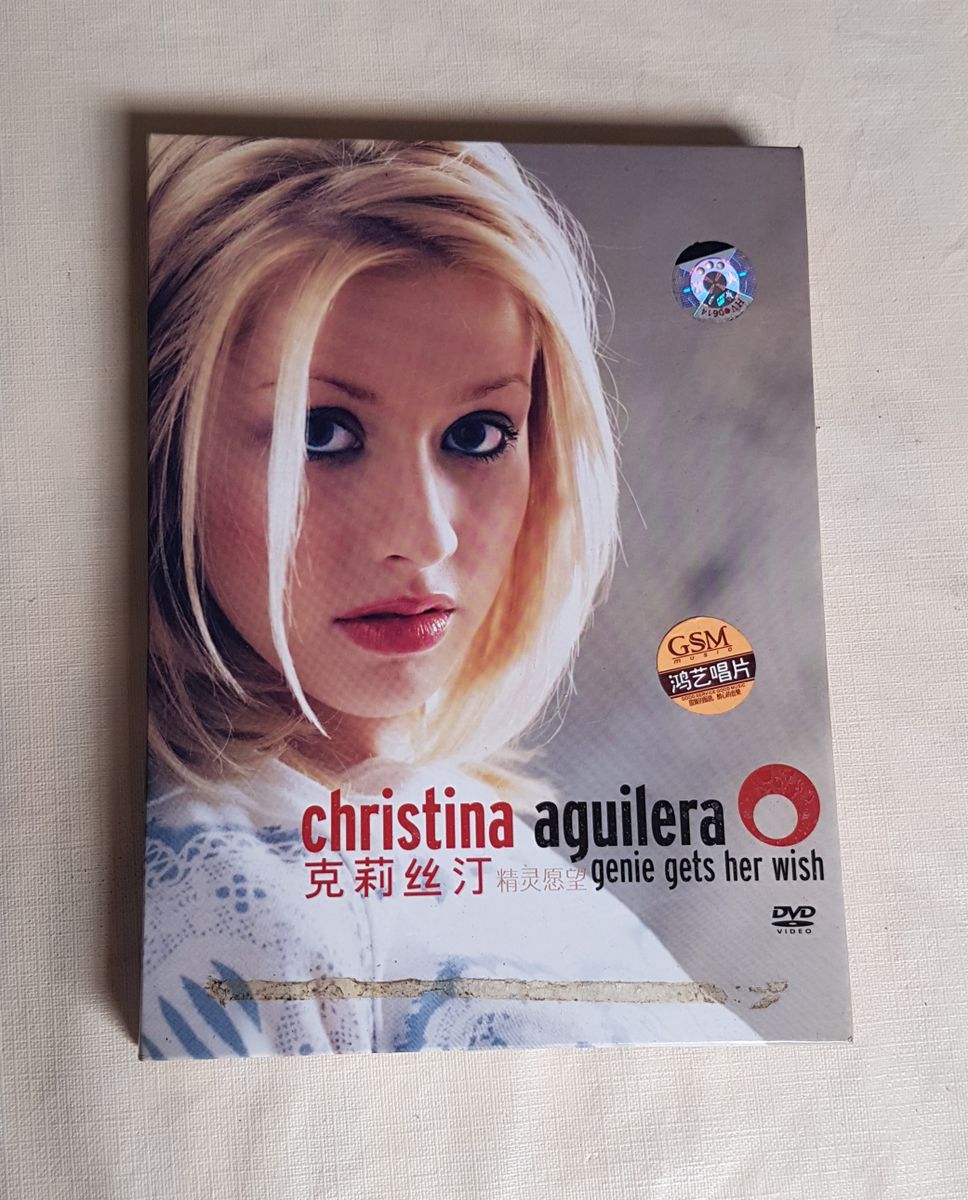 Dvd Christina Aguilera - Genie Gets Her Wish - Original | Item de Música Usado 46424708 | enjoei