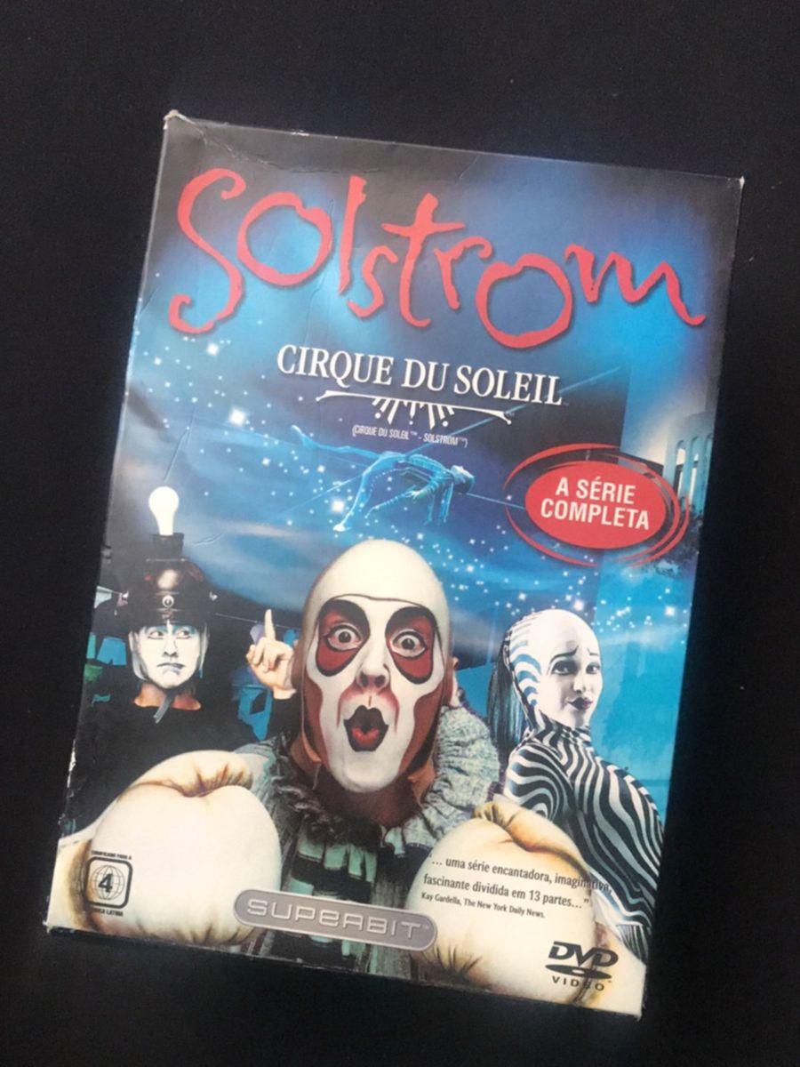 Dvd Cirque Du Soleil Solstrom | Filme e Série Sony Usado 21915500 | enjoei