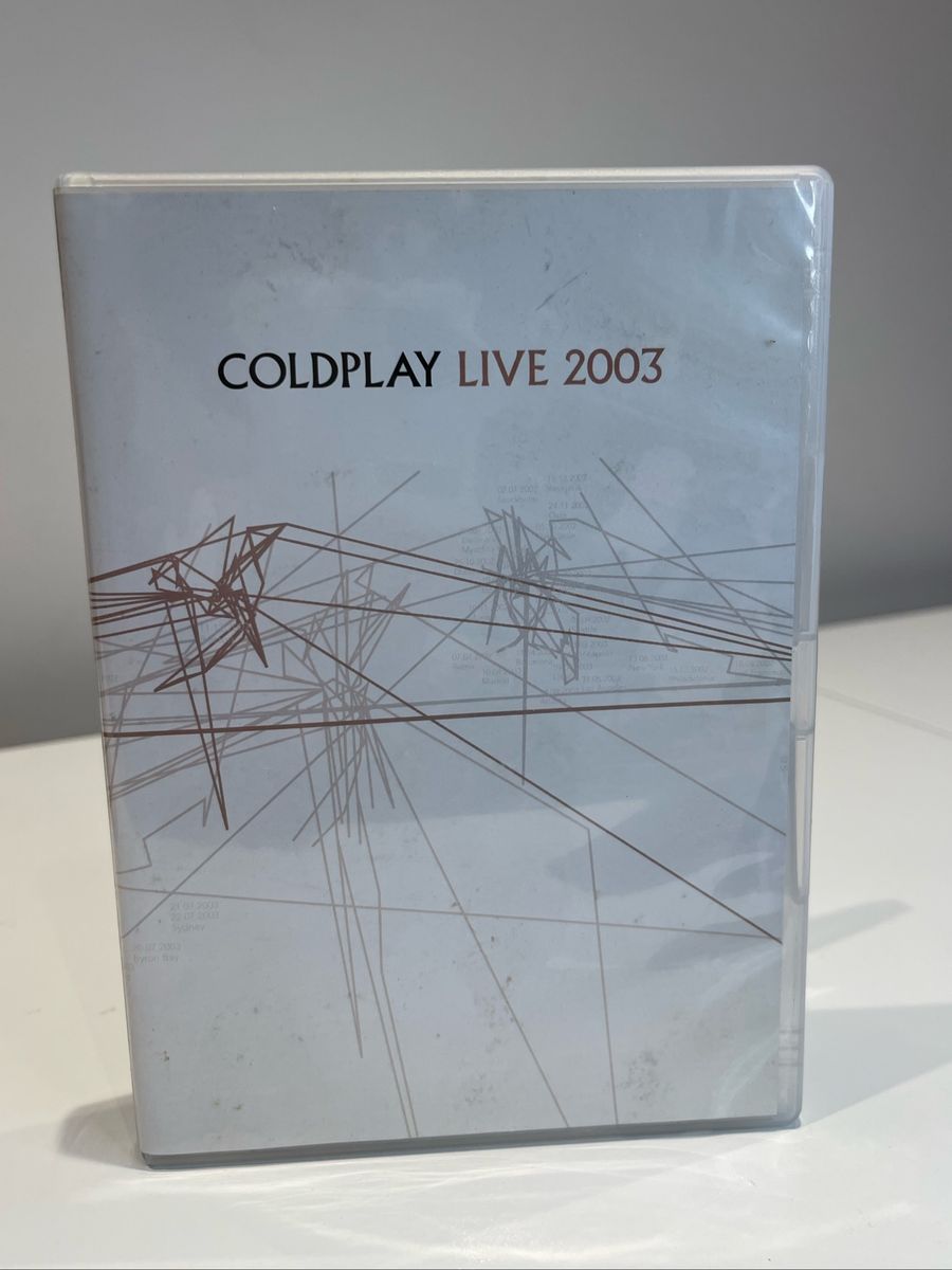 Dvd Coldplay Live 2003 | Item de Música Dvd Usado 66089609 | enjoei