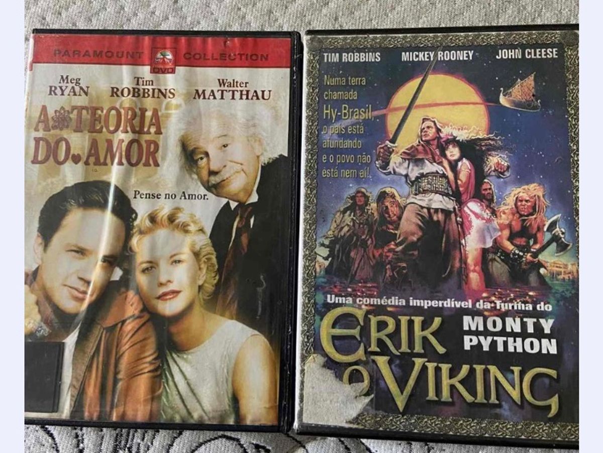 Dvd Coleção Tim Robbins 2 Dvds Originais | Filme e Série Dvd Usado ...