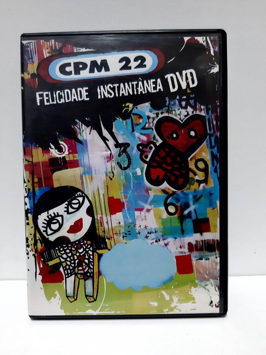 Dvd Cpm 22 - Felicidade Instantânea Dvd | Filme e Série Usado 75651731 ...