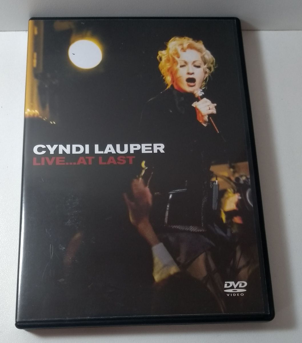 Dvd Cyndi Lauper Live...at Last - Original | Item de Música Dvd Usado ...