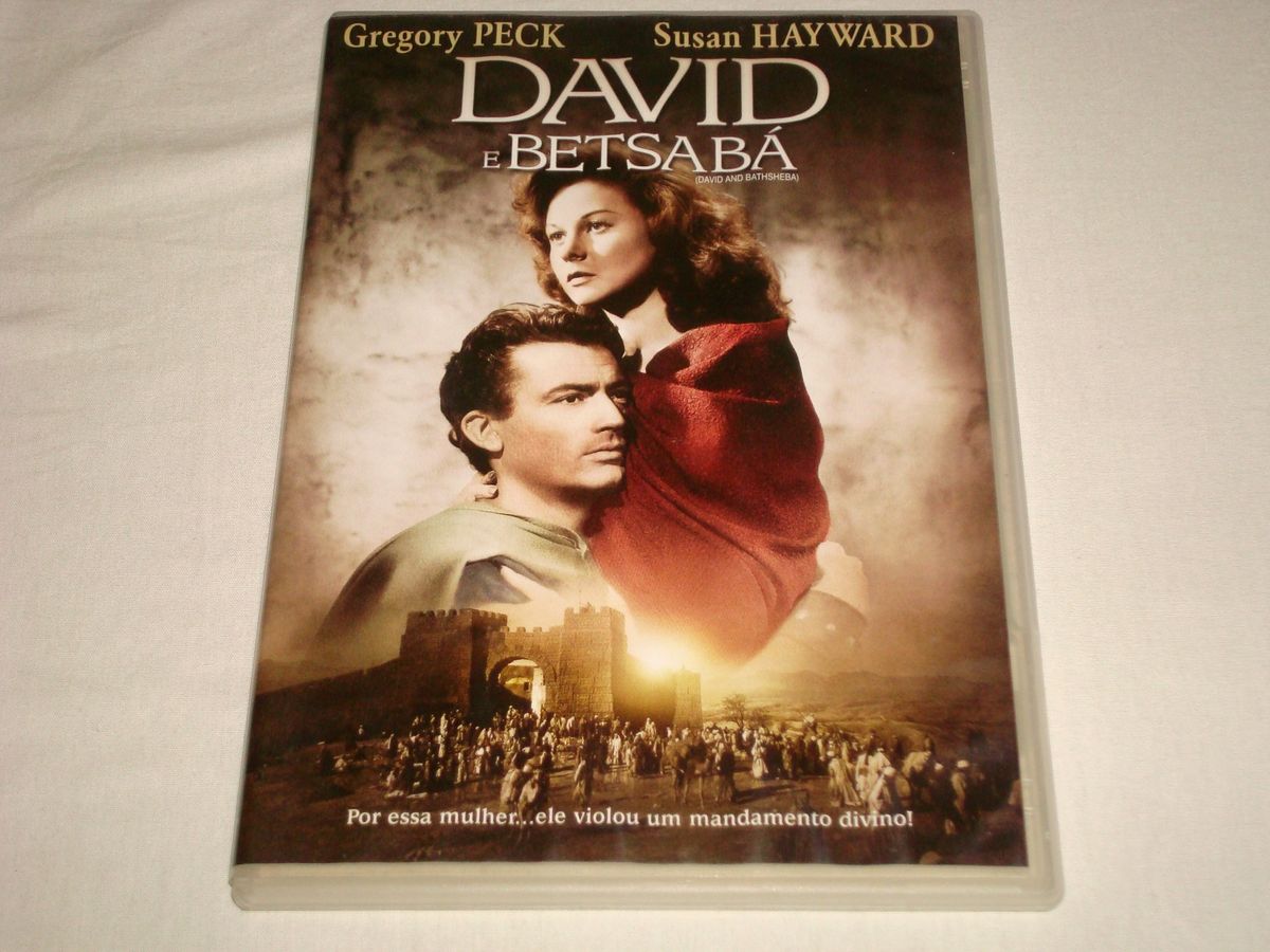 Dvd Davi e Betsabá Dvd Nacional e Original Dvd Slim | Filme e Série ...